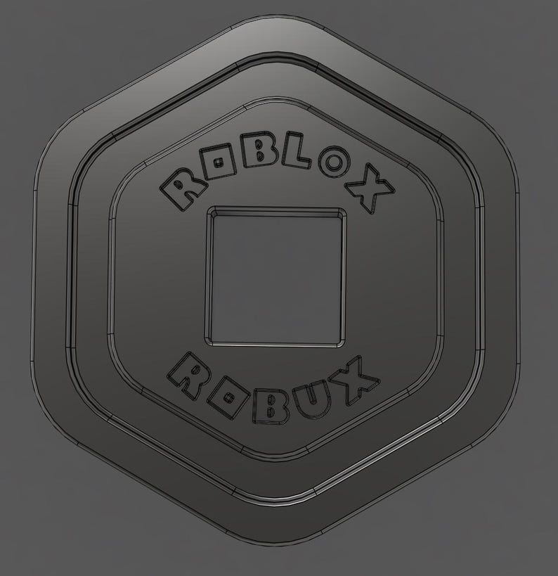 Roblox Robux STL - Etsy