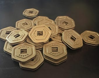 Roblox Robux Gold Coins - Etsy UK