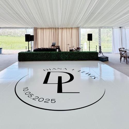 Full Print Custom Dance Floor Wedding Decal Dance Floor Wrap Wedding ...