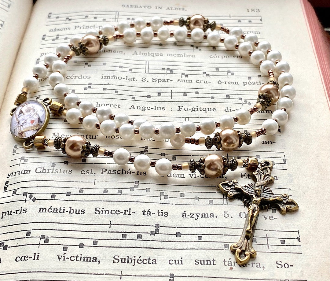 Rosary Consolatrix Afflictorum Handmade Our Lady of - Etsy