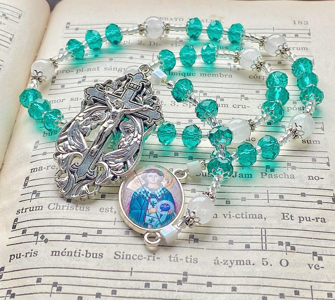 Saint Michael Chaplet, Choir of Angels, Angelic Choir Rosary, Catholic ...