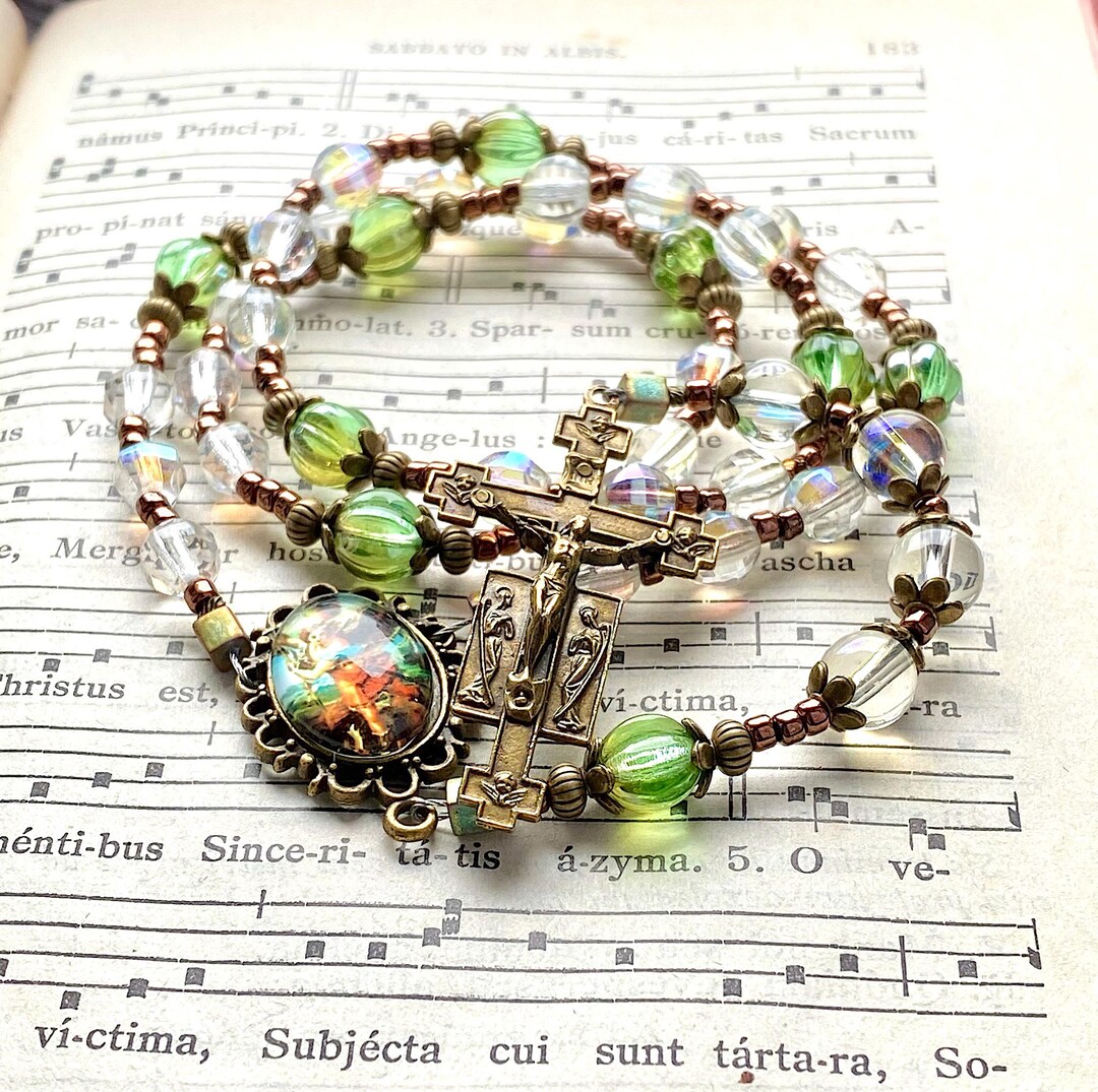 Saint Michael Chaplet, Angel Choir Chaplet, Catholic Gift, Choir of ...