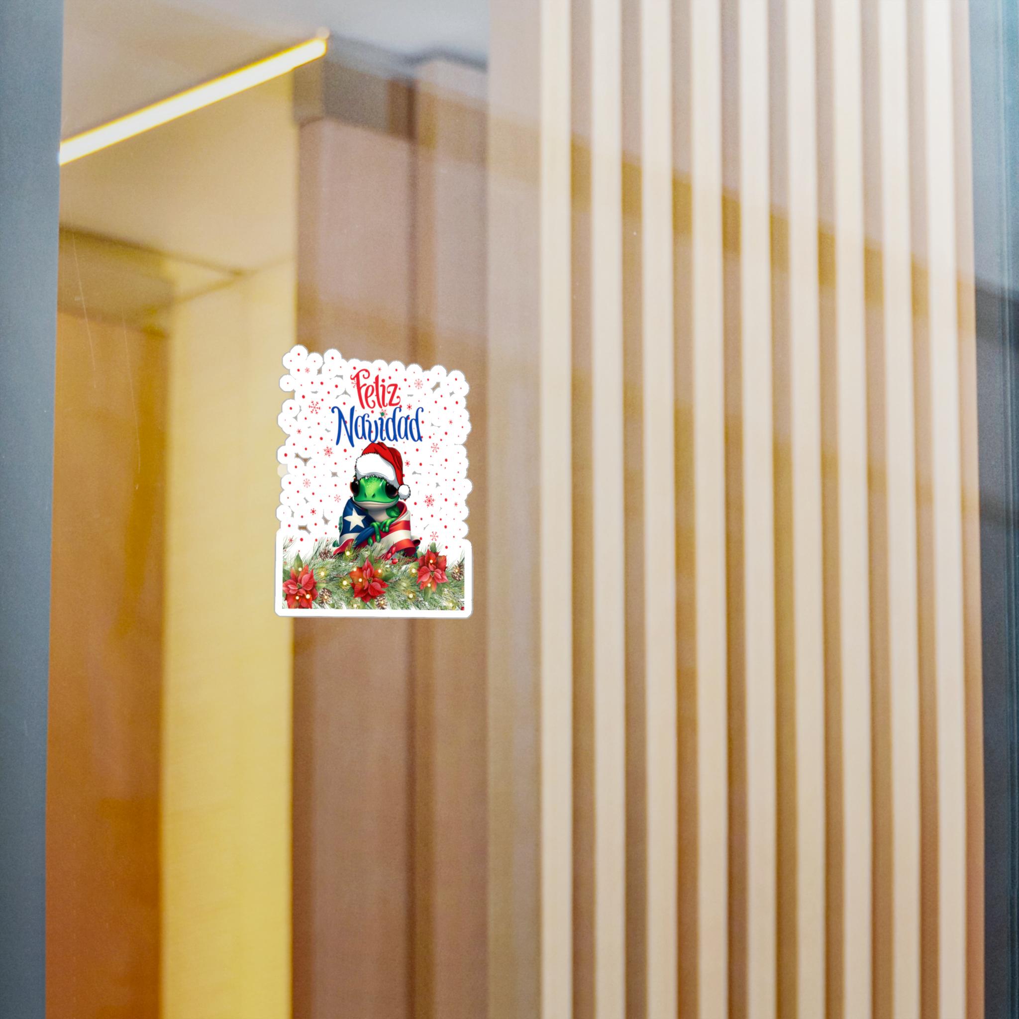 Vinyl Decal - Coqui Christmas Flare Sticker - Etsy