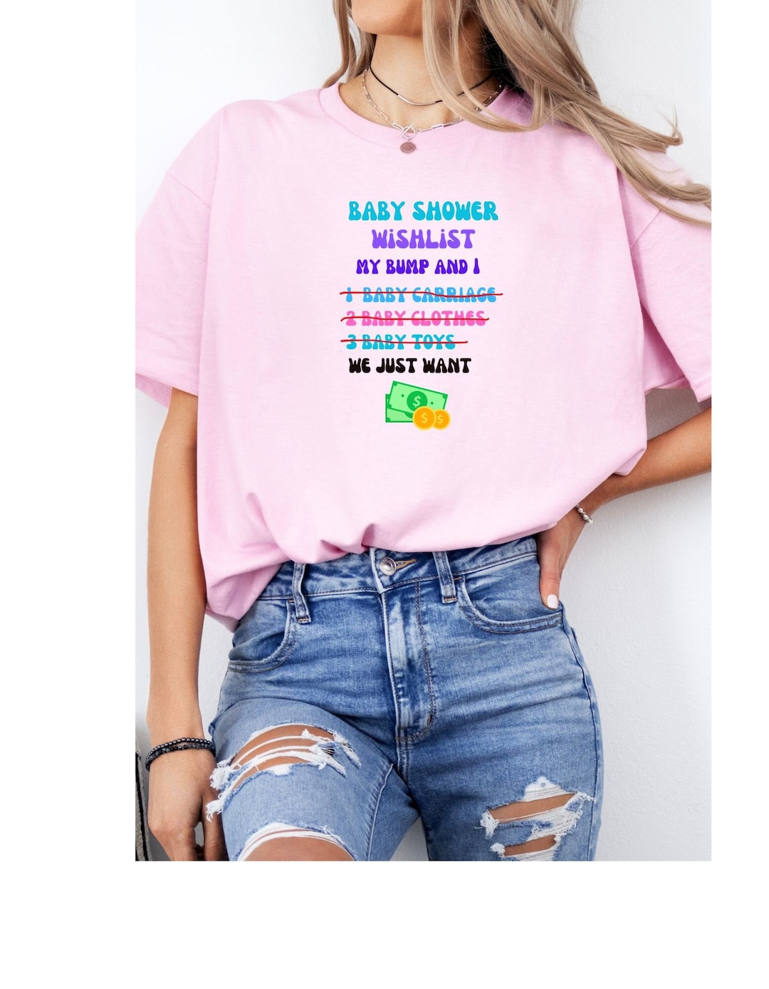 Baby Bump Shower Gift, Baby Shower Wishlist, Party Gift, Baby Shower ...