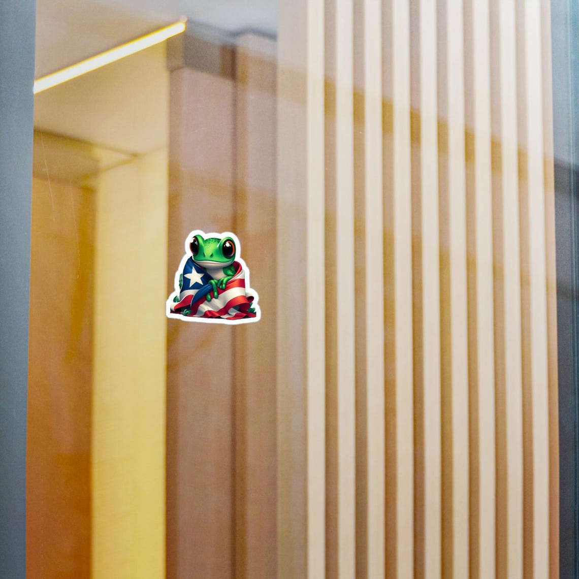 Coqui in Puerto Rican Flag Vinyl Stickers, Cute Decals for Laptops ...