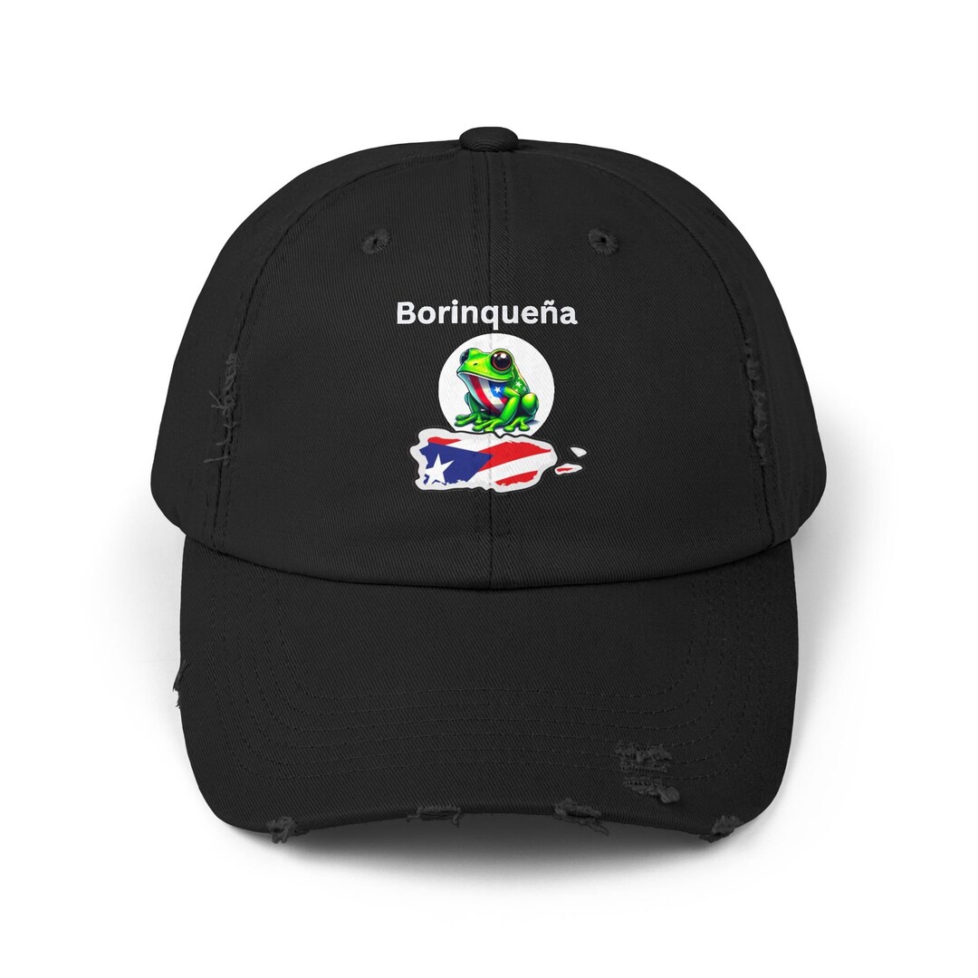 Boricua Pride Cap, Boricua Fashion Cap, Puerto Rican Hat, Boricua Style ...