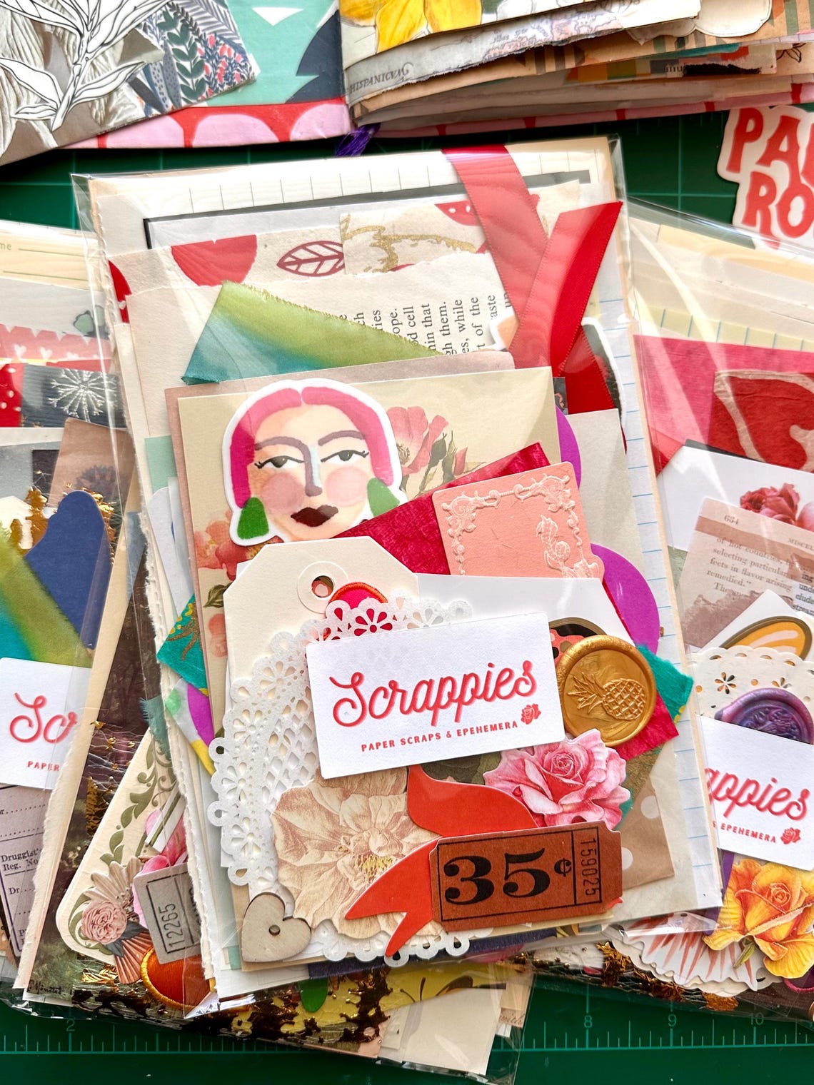 Scrappies! Paper Scrap & Ephemera Bag for Crafts and Junk/art ...