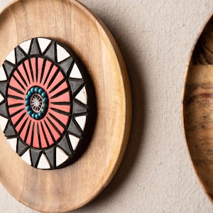 Handmade Tile Framed (one - Choose From 16 Patterns) Ceramic Wall ...