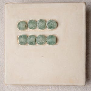 Mosaic Tile Wall Art Set of 9, Mounted Wall Art, 5 Inch Tiles - MADE to ...