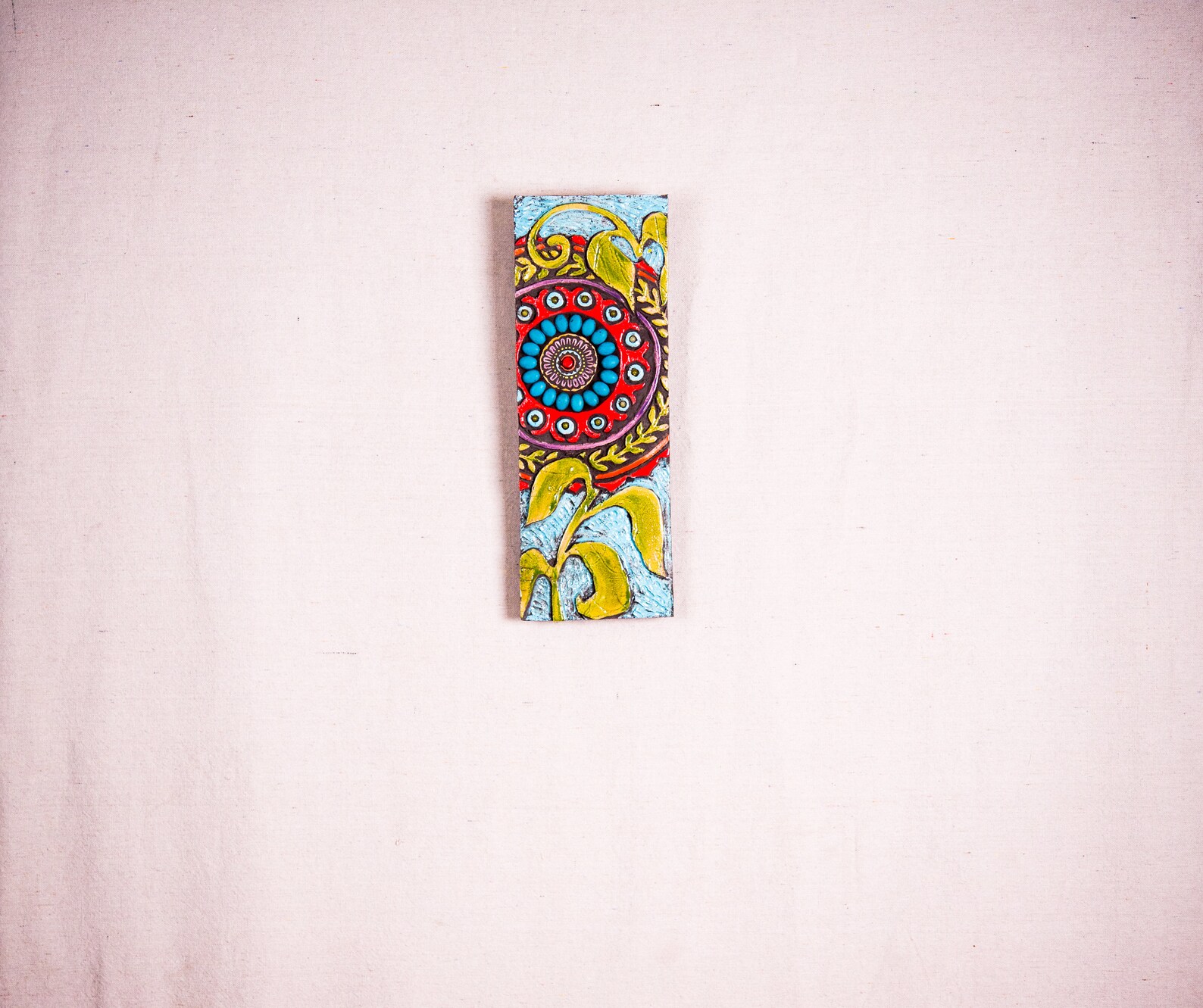 Horizontal Ceramic and Mosaic Wall Art MADE to ORDER Stick Mini Tile ...