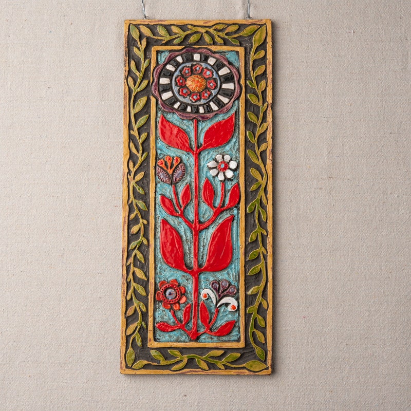 Ceramic Wall Plaque - Etsy UK
