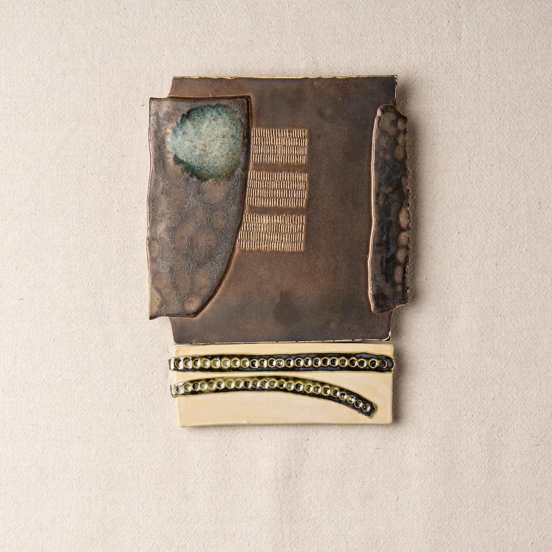 Ceramic Wall Art, Organic Assemblage (MADE to ORDER) Modern Bohemian - Etsy