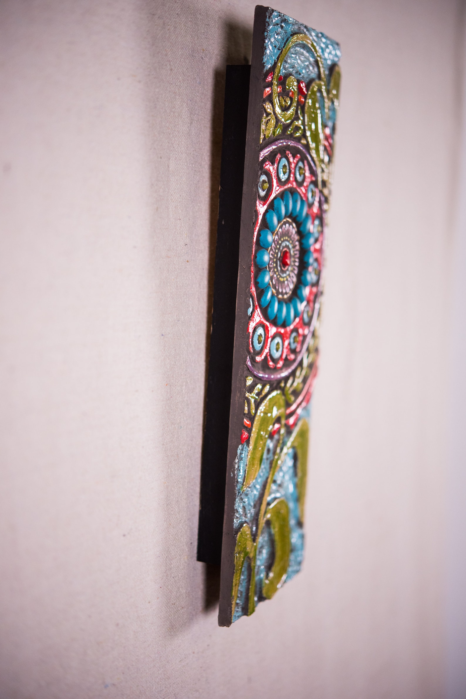 Horizontal Ceramic and Mosaic Wall Art MADE to ORDER - Stick Mini Tile ...