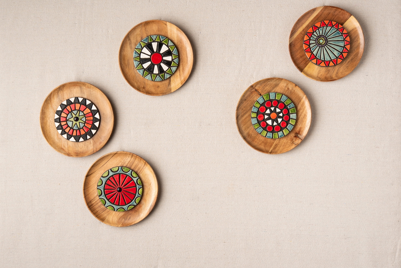 Handmade Tile Framed one Choose From 16 Patterns Ceramic - Etsy