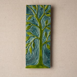 Hand Carved Tree of Life Ceramic Wall Art (MADE to ORDER) - Etsy