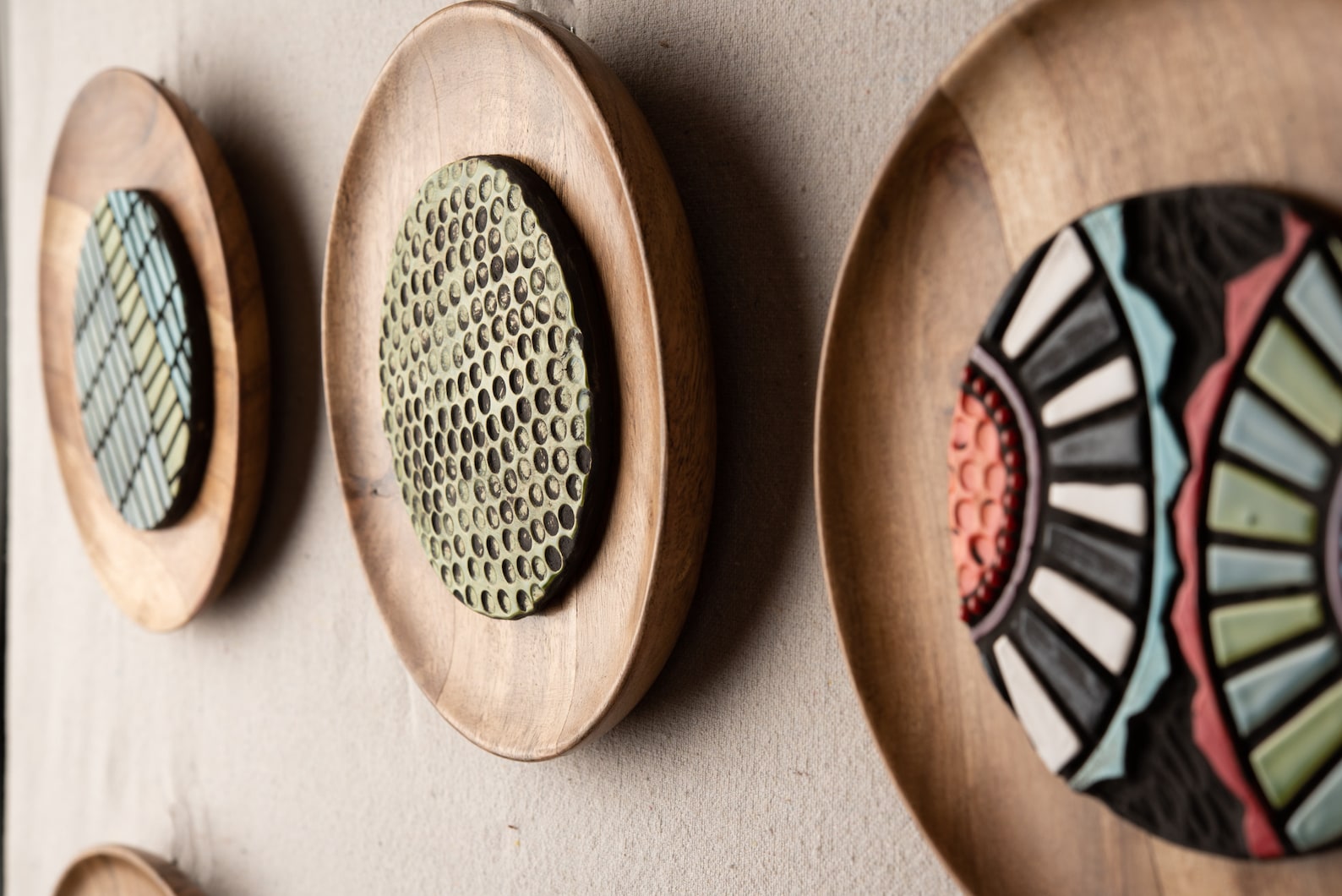 Handmade Tile Framed one Choose From 16 Patterns Ceramic - Etsy