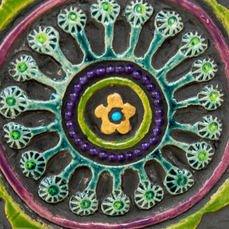 Bright Wall Art Tiles one Choose From 12 Patterns Mounted - Etsy