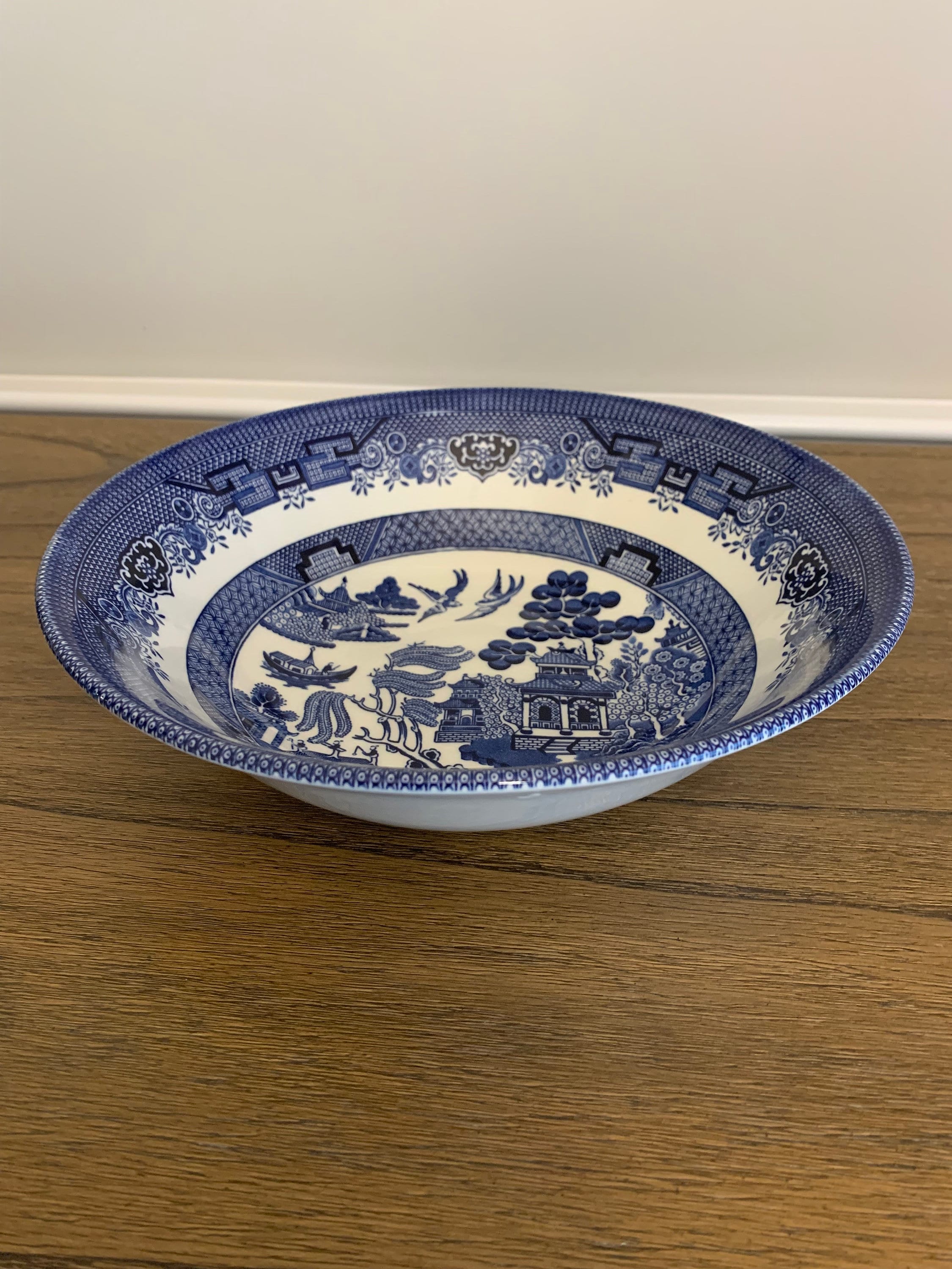 Churchill Blue Willow China Dishes - Etsy