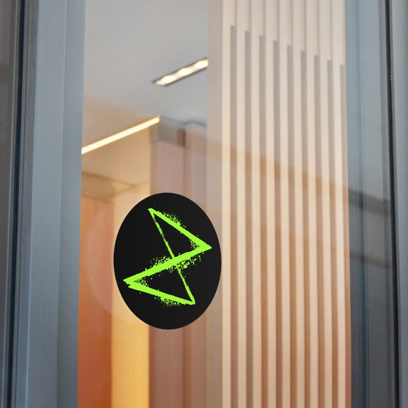 Arcane Ekko Firelights Logo Sticker Firelights Graffiti Sticker Arcane ...