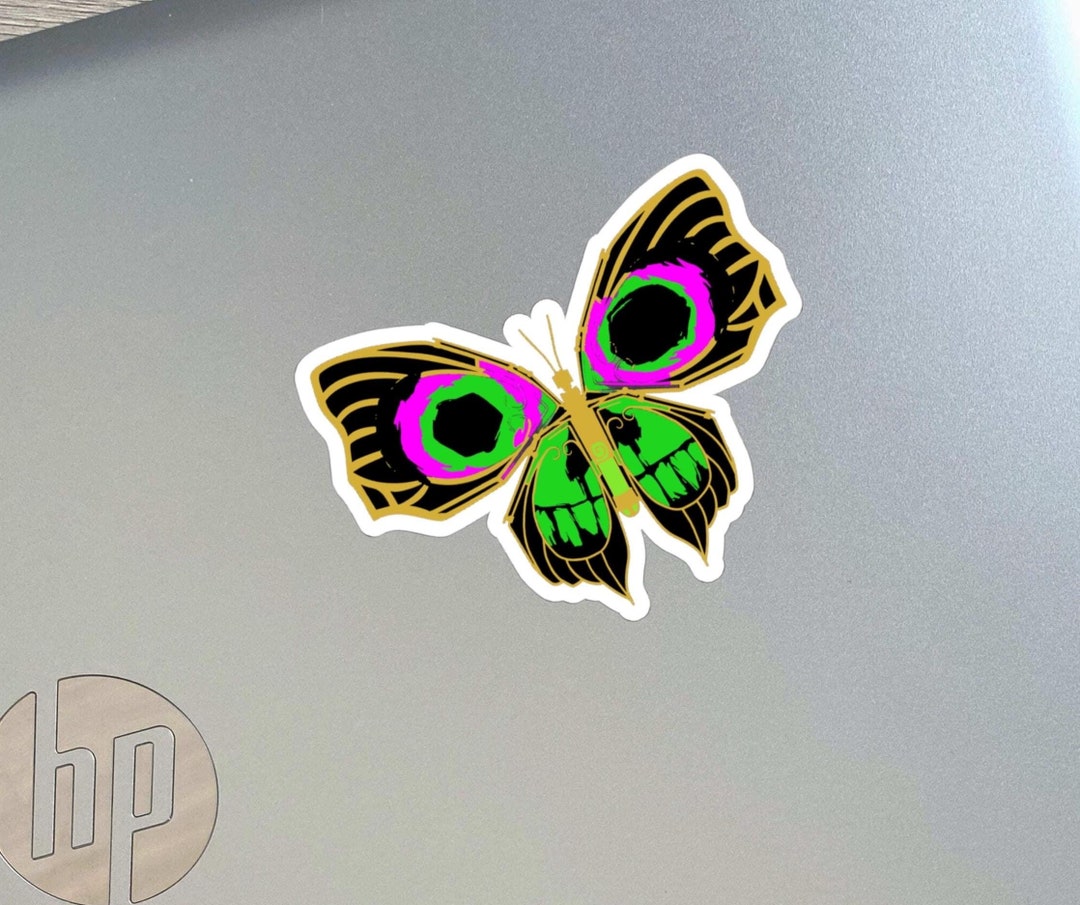 Jinx Butterfly Bomb Sticker Arcane Jinx Butterfly Sticker Arcane Season ...