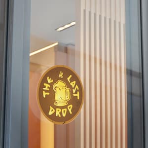 Arcane the Last Drop Bar Sign Sticker Vander's Bar Sticker for Arcane ...