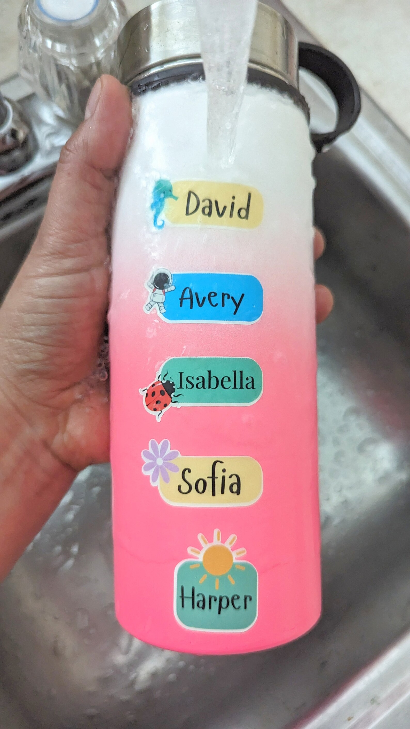 Cute Daycare Labels - Cute Fish Labels - Personalized Name Labels ...