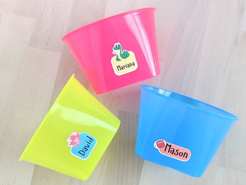 Cute Daycare Labels - Cute Fish Labels - Personalized Name Labels ...