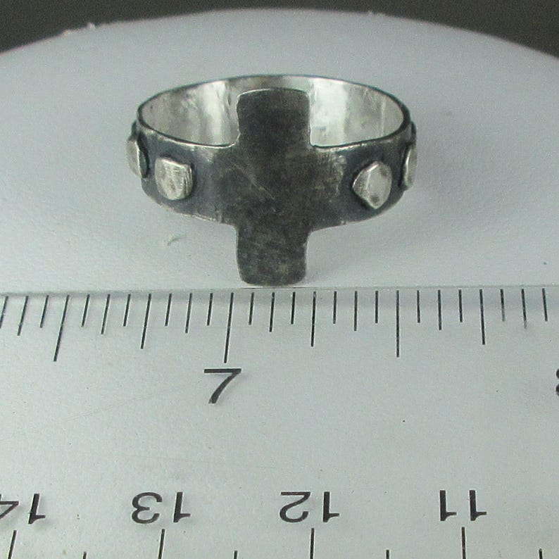 Mens Rosary Ring Unisex 1 Decade Catholic Rosary Oxidized | Etsy