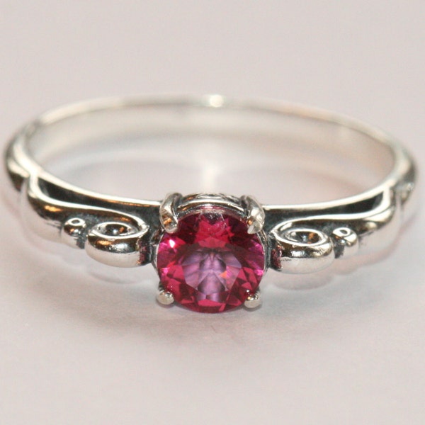 Buy Pink Gemstone Ring - Etsy