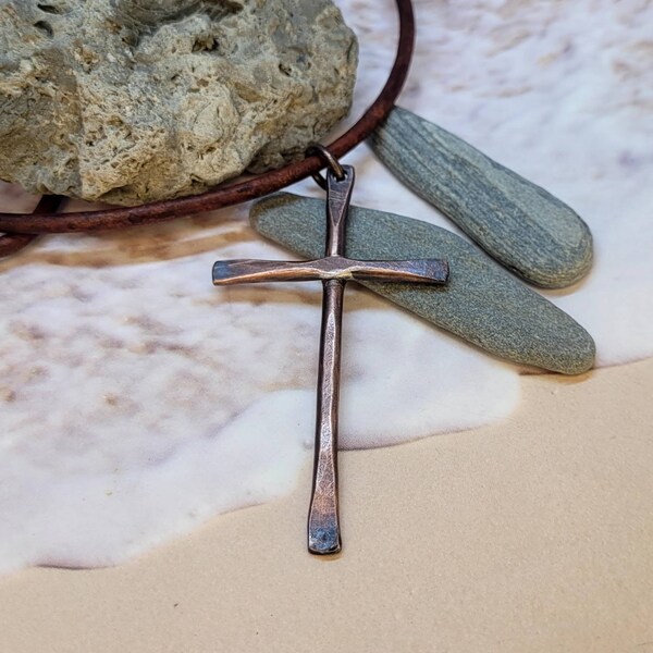 Copper Cross - Etsy