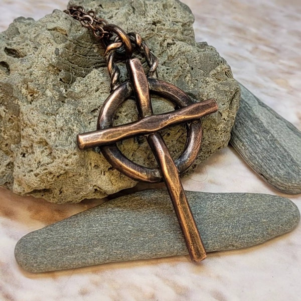 Copper Cross - Etsy