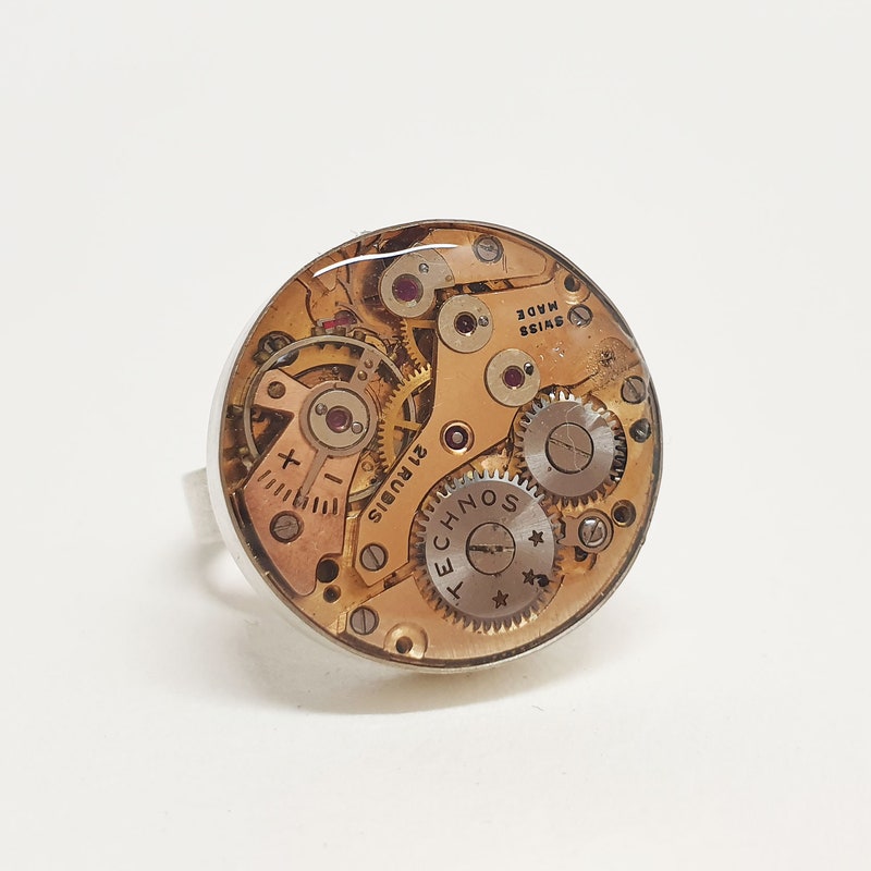 Watch Movement Ring - Etsy