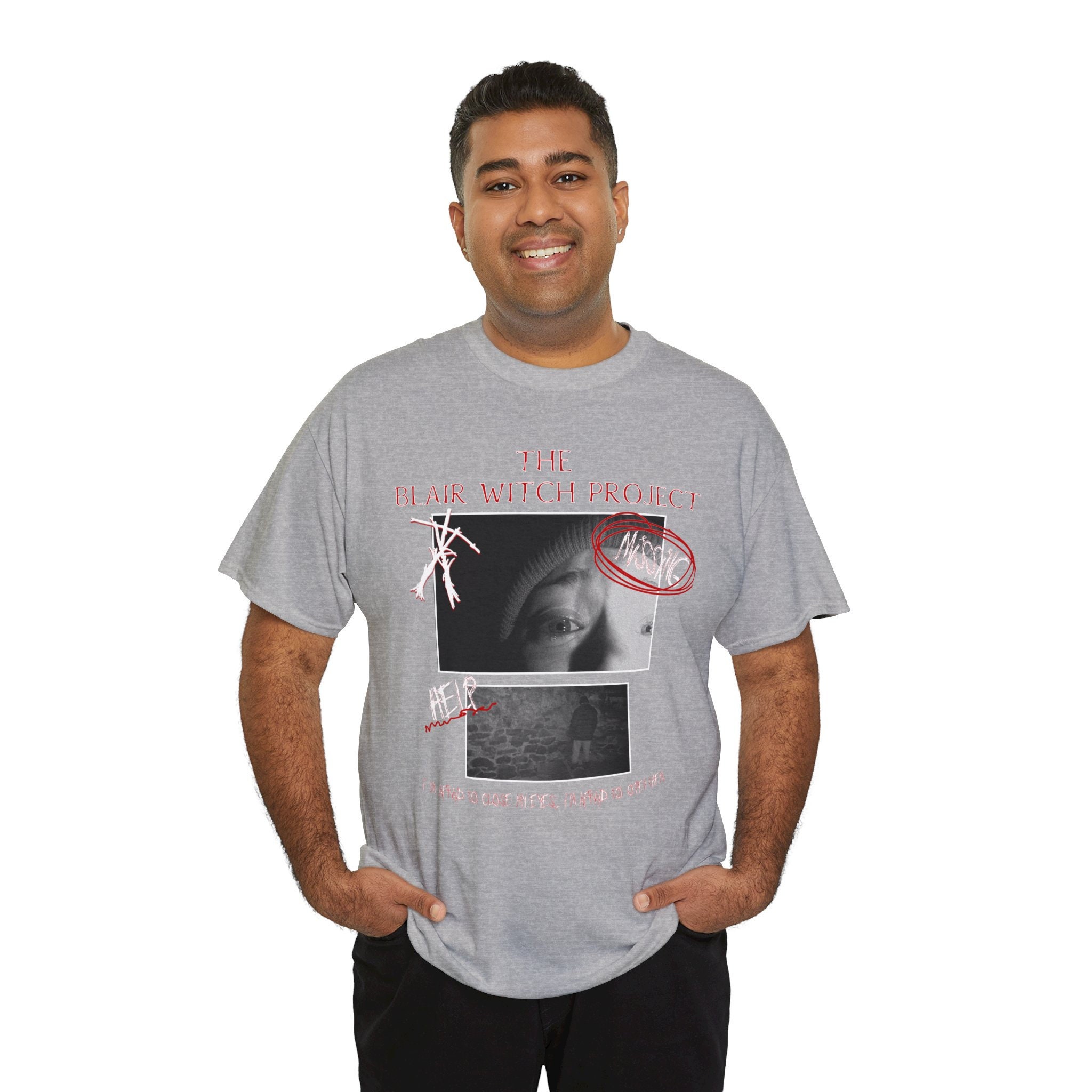 The Blair Witch Project Movie Tshirt, Classic Horror Film The Blair Witch Project Movie Tshirt, Classic Horror Film