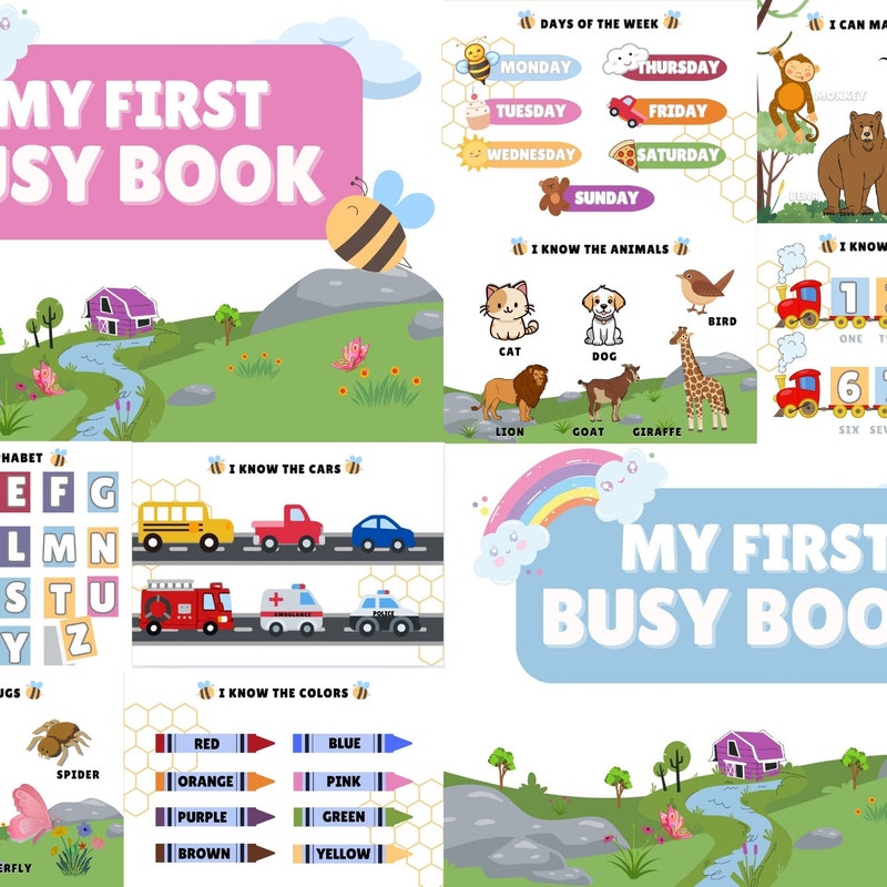 Busy Books - Etsy