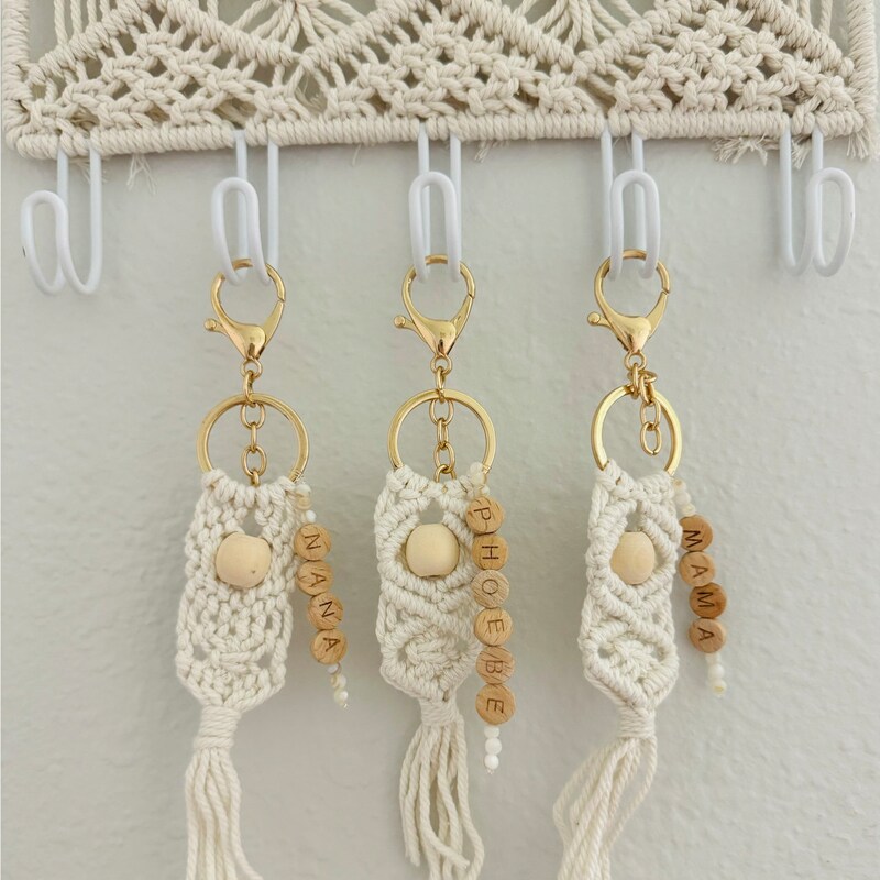 Keychain Macrame - Etsy