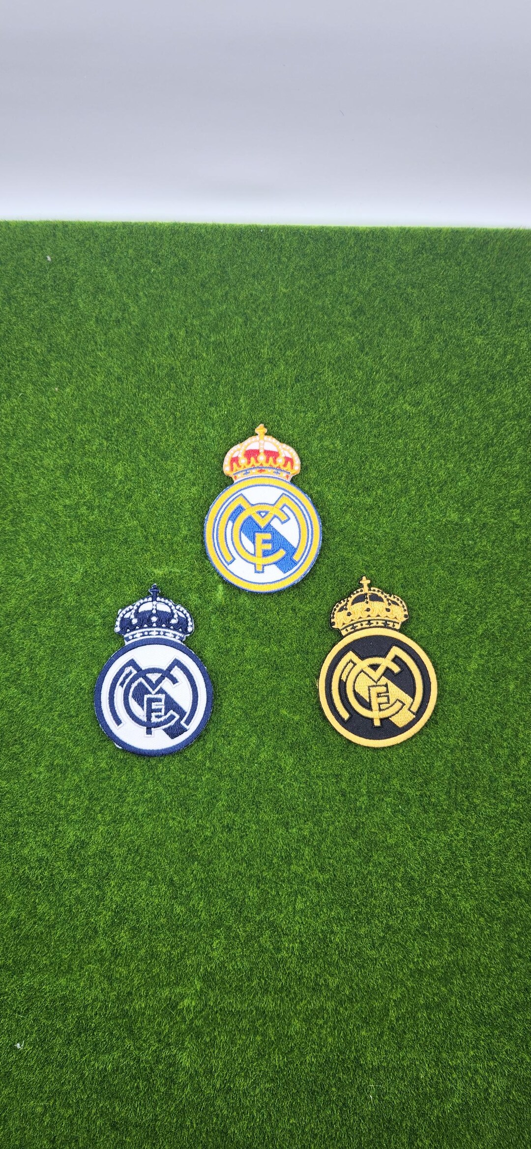 Real Madrid Football Soccer Embroidered Iron-on Patch 3' - Etsy