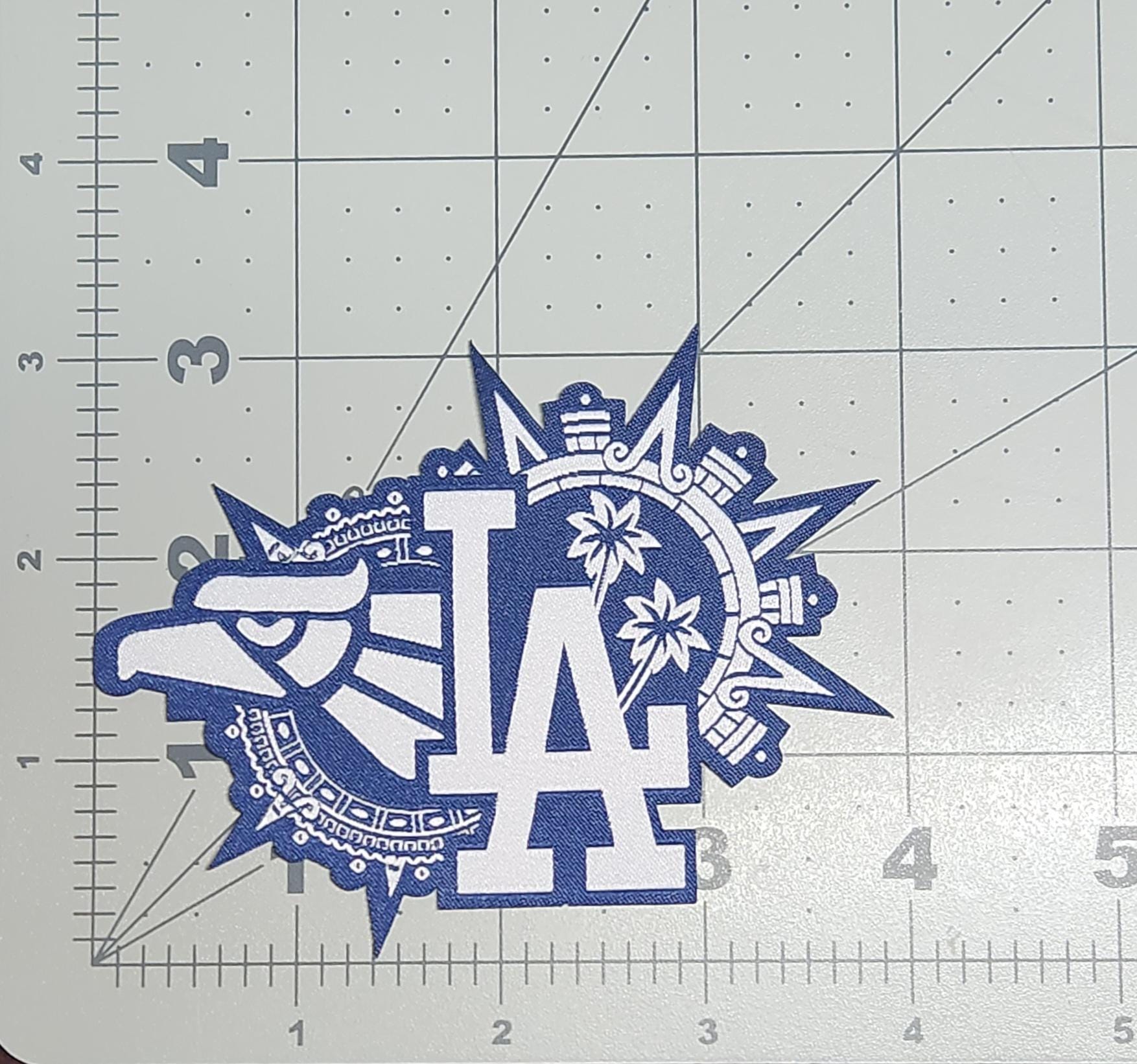 LA Dodgers Mexico Aztec Woven Iron-on Patch - Etsy
