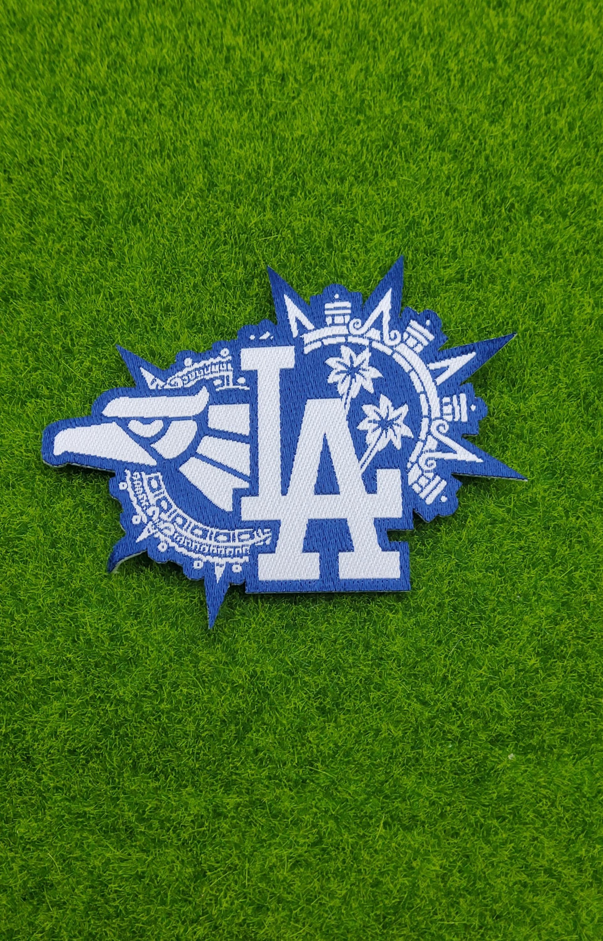 LA Dodgers Mexico Aztec Woven Iron-on Patch - Etsy