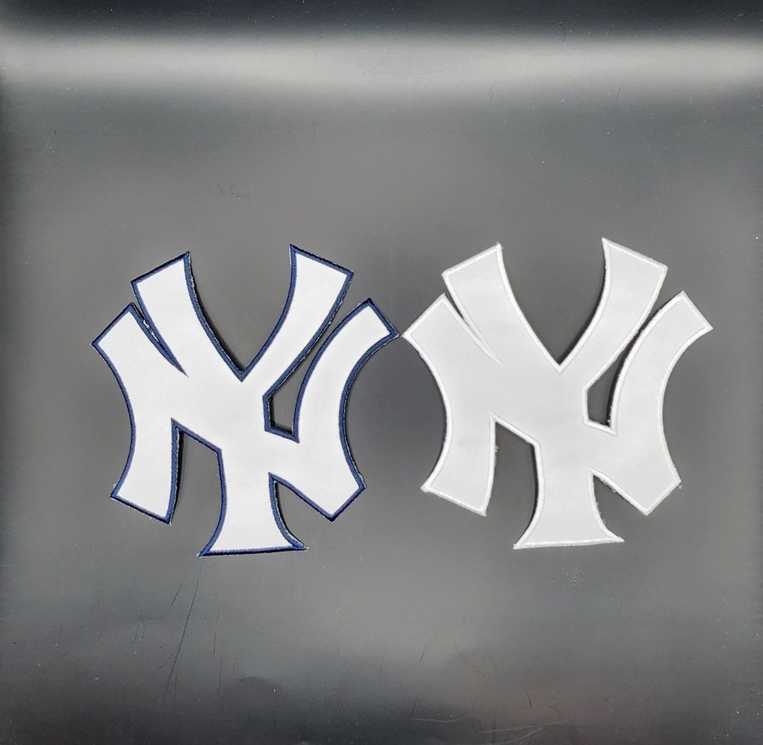 New York Yankees Baseball Embroidered Iron-on Patches 6" - Etsy