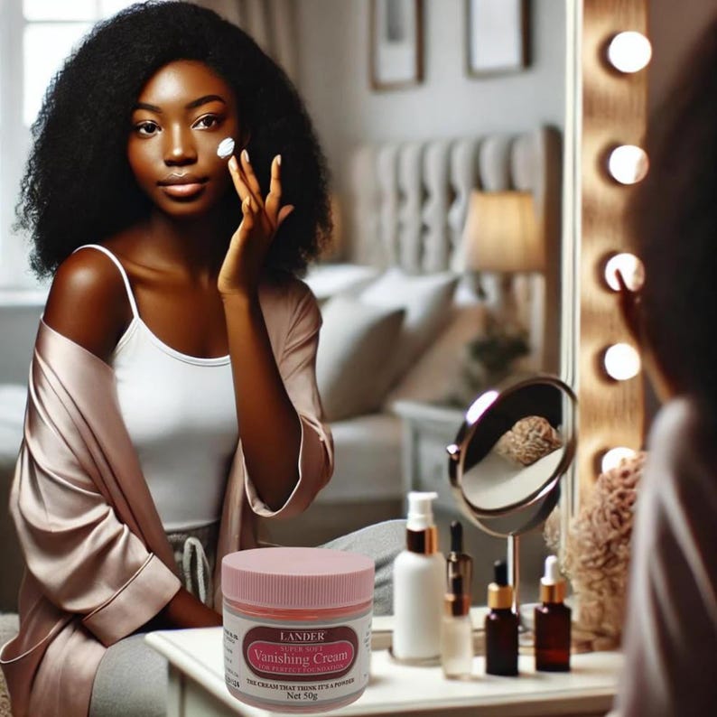 Original Jamaican Lander Vanishing Cream (50g) - 2 Packs of Face Cream ...