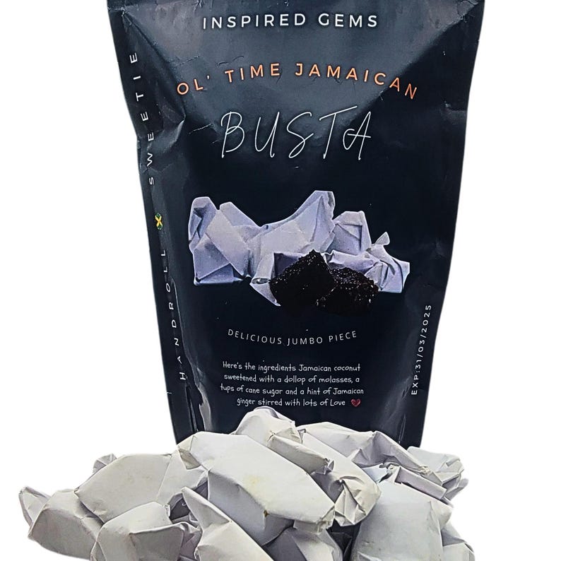 Jamaican Busta Ole' Time Jamaican Candy Handmade in Jamaica, Handmade ...