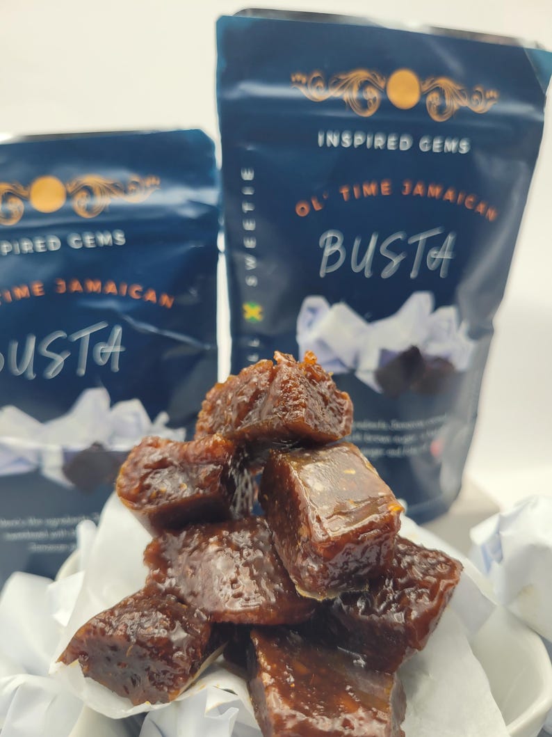 2 Pack and Jumbo Pack jamaican Busta Ole' Time Jamaican Candy Made in ...