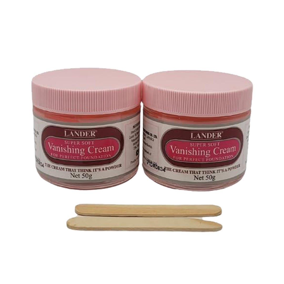 Original Jamaican Lander Vanishing Cream (50g) - 2 Packs of Face Cream ...