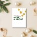 Printable Christmas Card Set: 5 Canva Template Designs (4x6 Digital ...