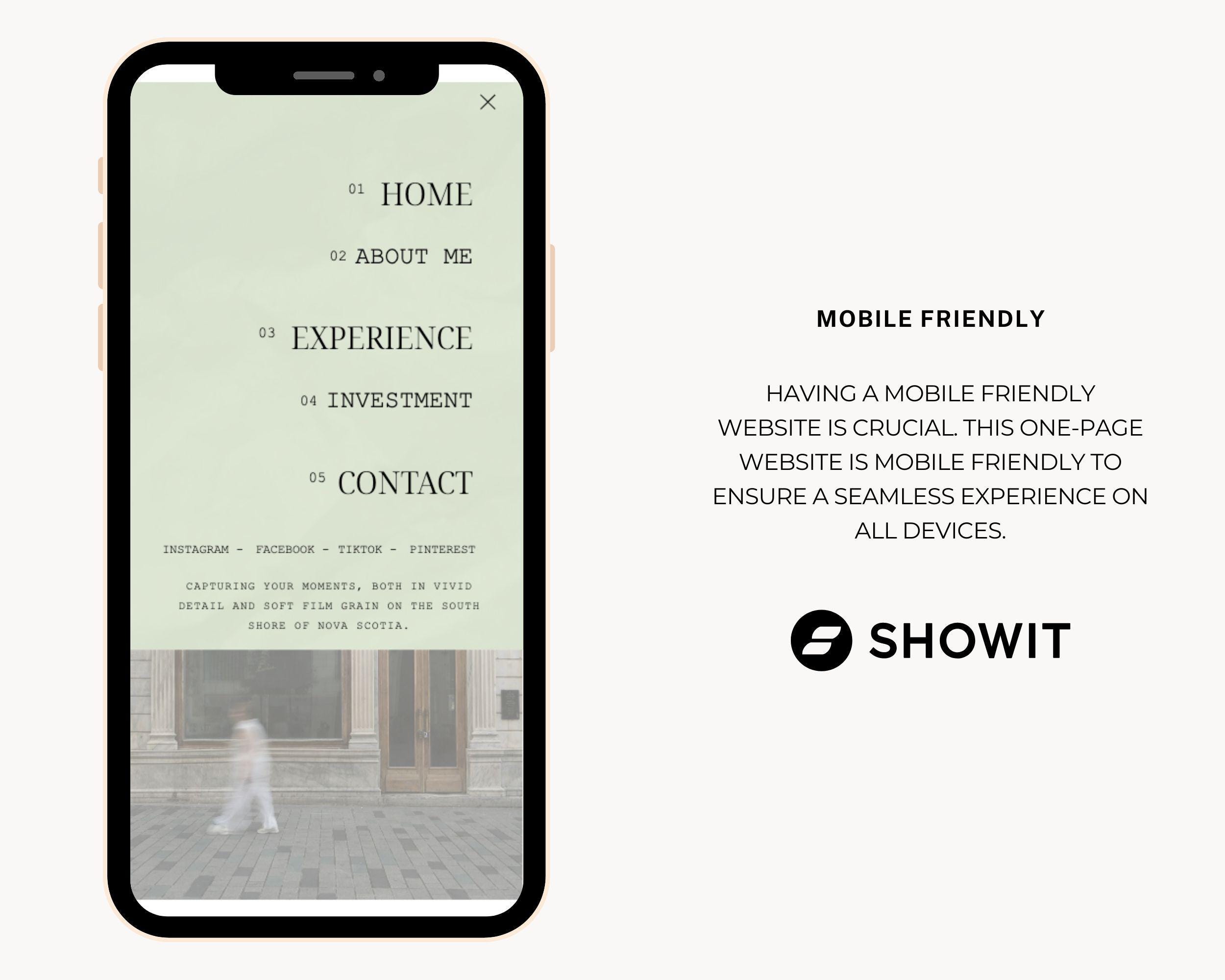 4 Pop-out Menu Showit Add-on Templates, Pop-out Menu Add-on Canvas ...