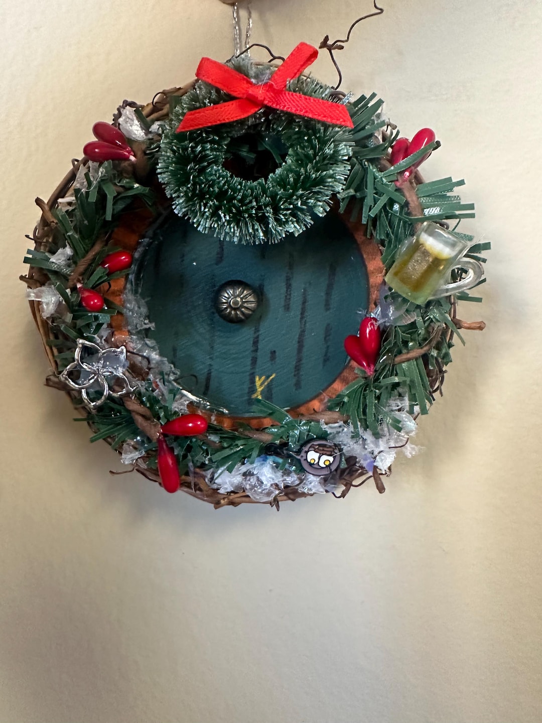 Hobbit Door Christmas Tree Ornament - Etsy