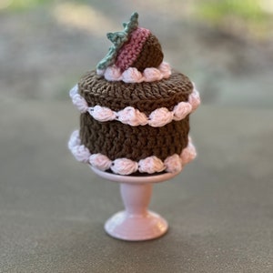 Crochet Cake - Etsy