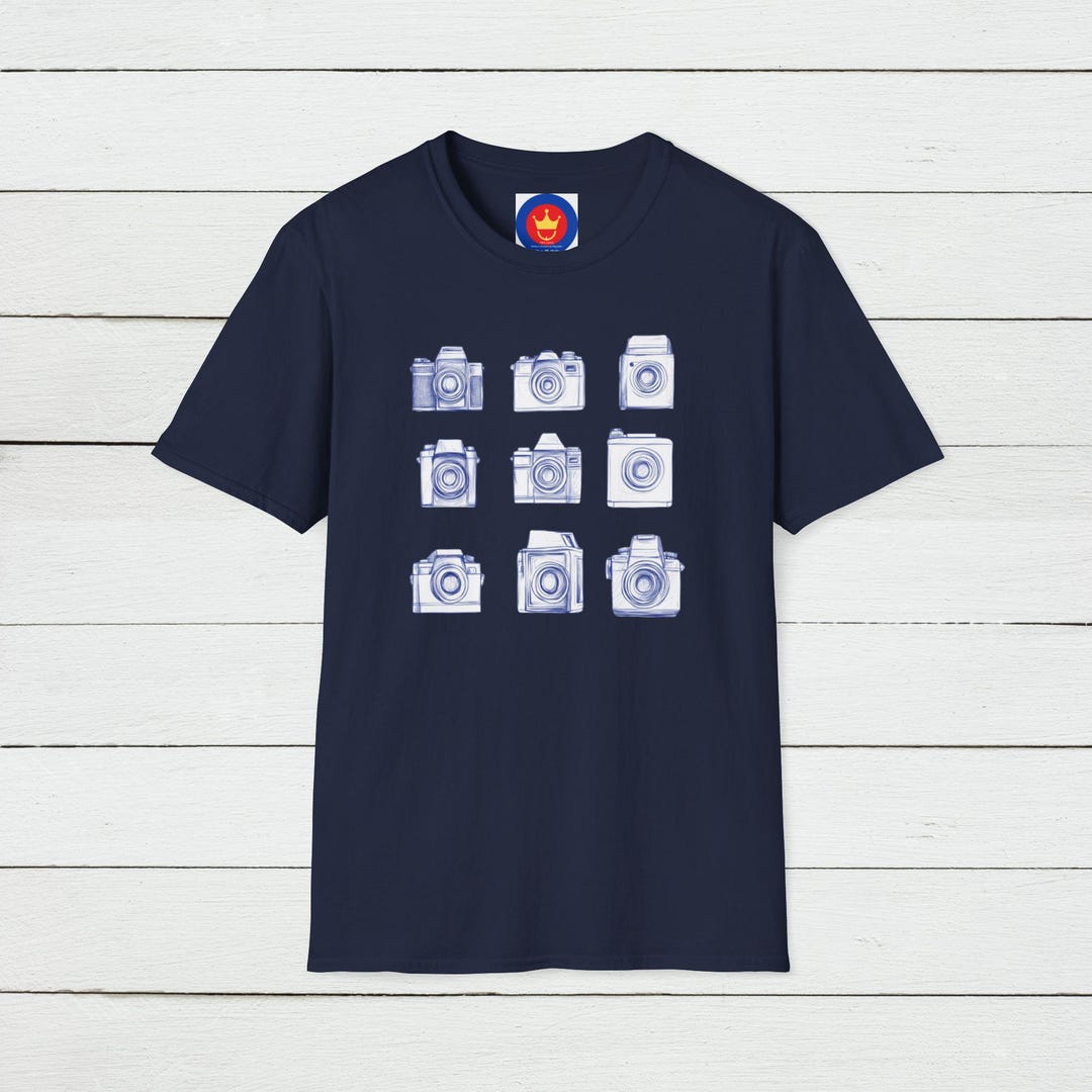 Vintage Camera Shirt for Photographer, Unisex Photography Shirt ...