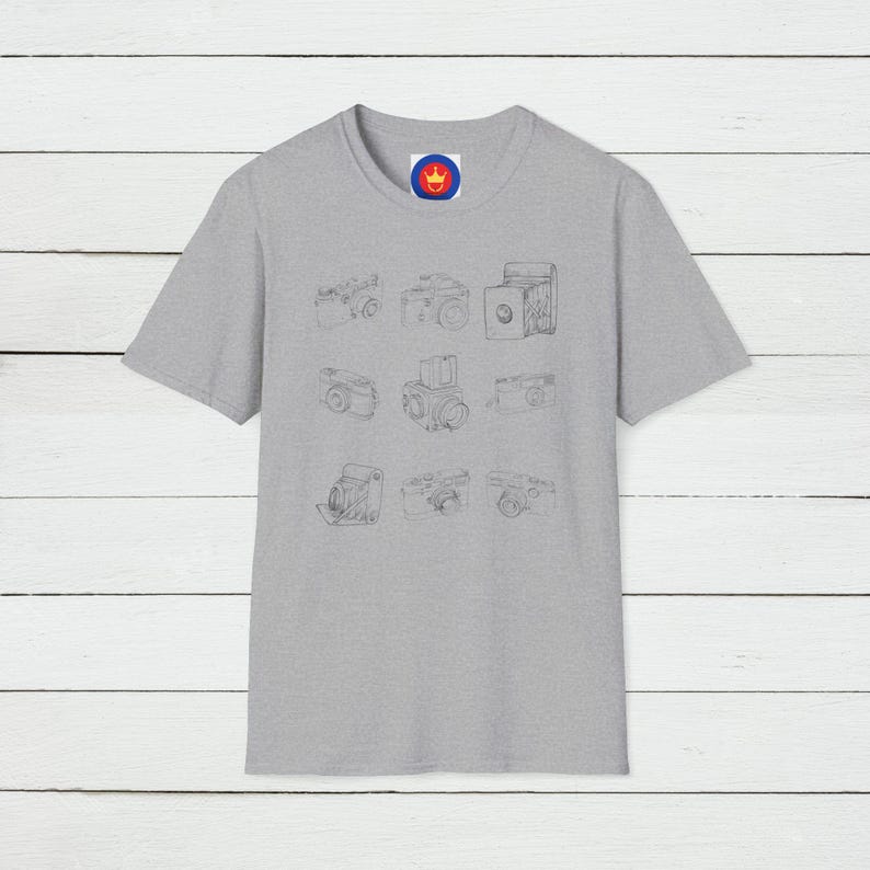 Vintage Camera Shirt for Photographer, Unisex Photography Shirt ...