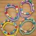 Colorful Polymer Bead Bracelet Set: Fun Stacking Stretch Bracelets - Etsy